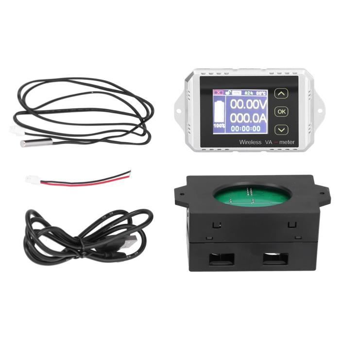 VBESTLIFE Ampèremètre VAT‑4300 Compteur Coulomb Testeur de Capacité de ... VBESTLIFE Ampèremètre VAT‑4300 Compteur Coulomb Testeur de Capacité de ...
