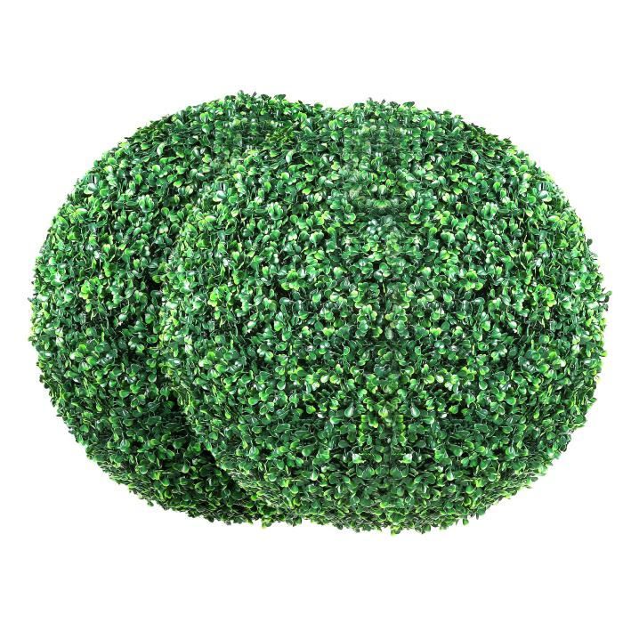Buis Topiaire Artificiel-VEVOR-508 mm Boule de Buis Artificiel ...