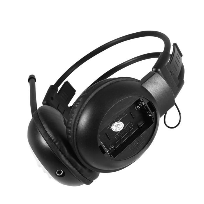 VGEBY casque radio fm Casque sans fil / filaire pliable sur l'oreille ...