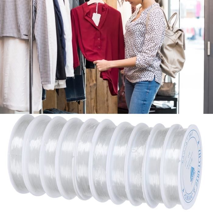 Zerone Elastic Thread, Transparent String, Firmly Stretchy Cord, Long ...