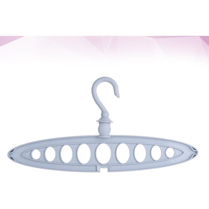 5 Pièces Placard Étendoir Pliable Étendoir À Linge En Plastique Cintre ...