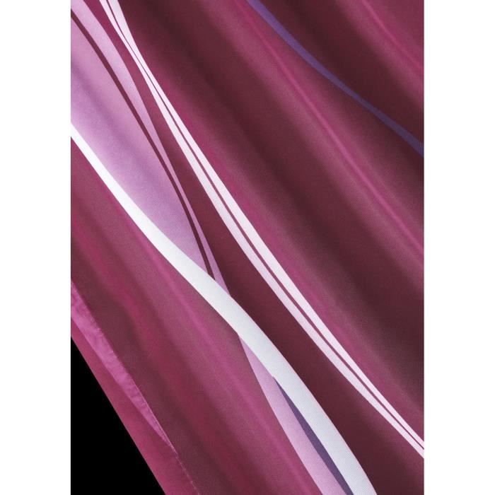 1Pièce Rideau Voilage Semi-Transparent Teinté Avec Motif Vague ...