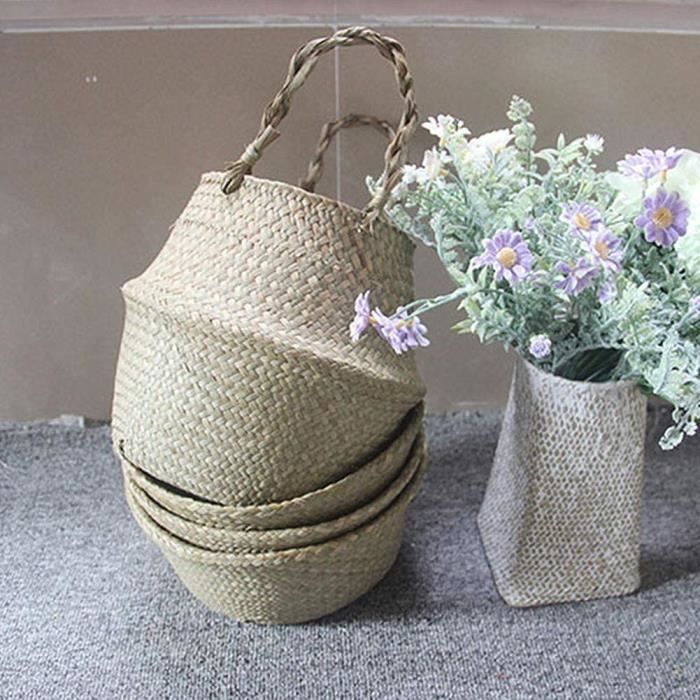 Cache Pot Osier Panier Osier Rangement Grande Plante Pot Pots pour ...