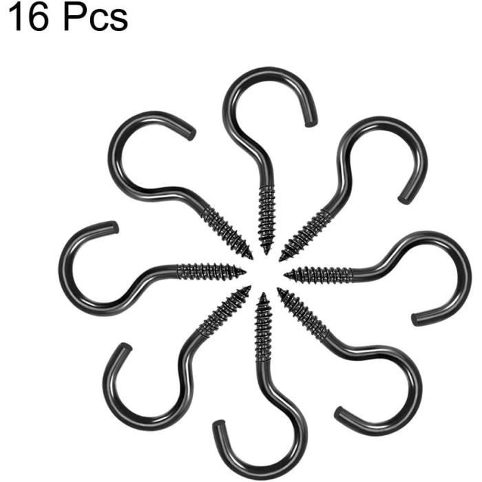 Crochet À Visser Plafond Mur Piton Crochet Oeil Gond Cheville Vis Auto ...