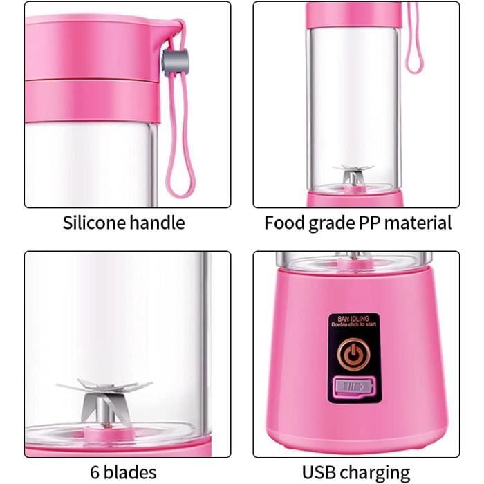 Mixer Smoothie Maker, Mixer Portable Mixer Mini Pichet Mélangeur pour ...