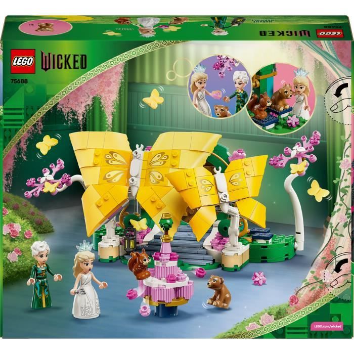 LEGO Wicked 75688 Le Mariage de Glinda - Jouet dès 8 ans - Figurines de ...