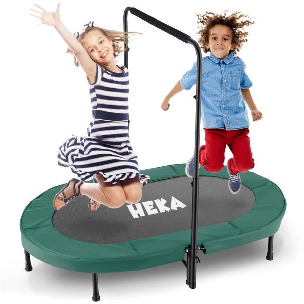 HEKA Trampoline Exterieur Enfant - Mini Trampoline Fitness Pliable avec ...