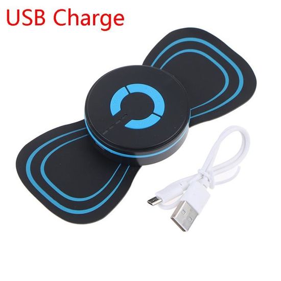 CG-Mini Masseur De Cou Portable Électrique Et Intelligent, Autocollants De Massage Cervical ...