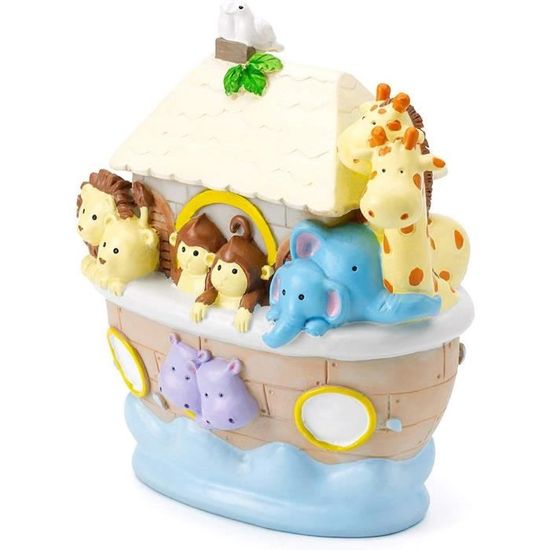 Tirelire en forme d'arche de Noé - thème safari - pour enfant - fille ...