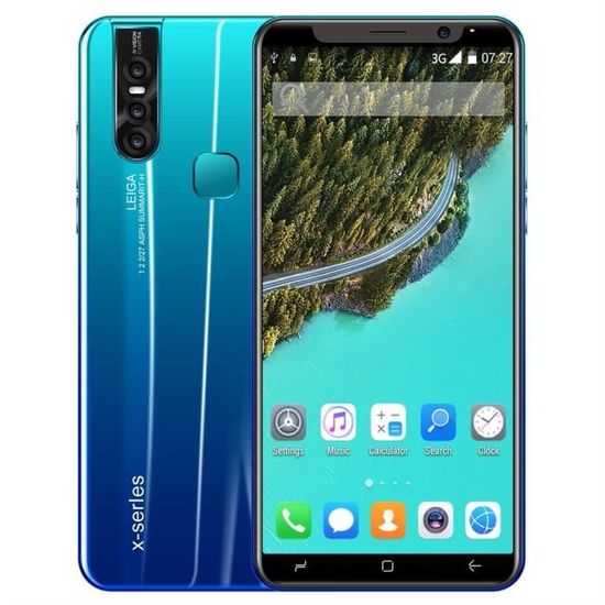 Nouveau 5.0 pouces double caméra HD Android6.0 1G + 4G GPS 3G Appel téléphone portable Smartphe ...