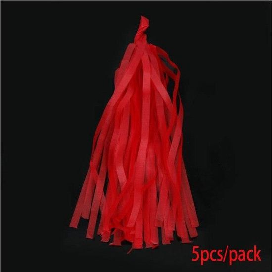 Rouge - Banderole De Joyeux Anniversaire En Papier, Drapeaux De ...