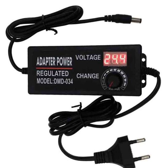 Alimentation réglable 3V 5V 6V 9V 12V 3A alimentation AC DC 220V à 12V ...