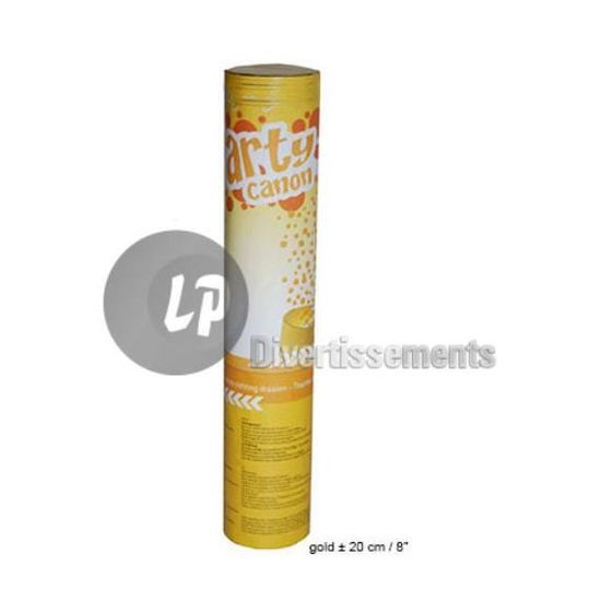 Bombe à confettis popper or premium 20cm - Cdiscount Beaux-Arts et ...