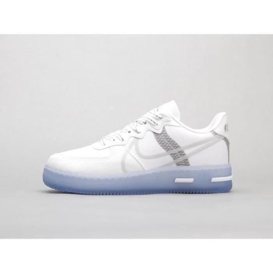 Nike Air Force 1 React QS Light bone White Iceland Shoe Unisex - Cdiscount Chaussures