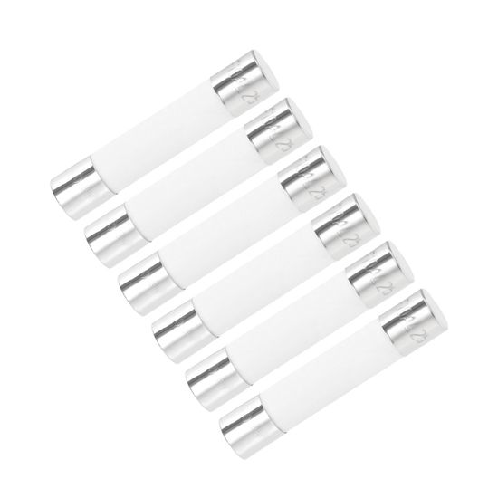 SOURCING MAP Auto Fusibles cartouche céramique 250V 10A 6 x 30mm fusion rapide 6Pcs - Cdiscount Auto