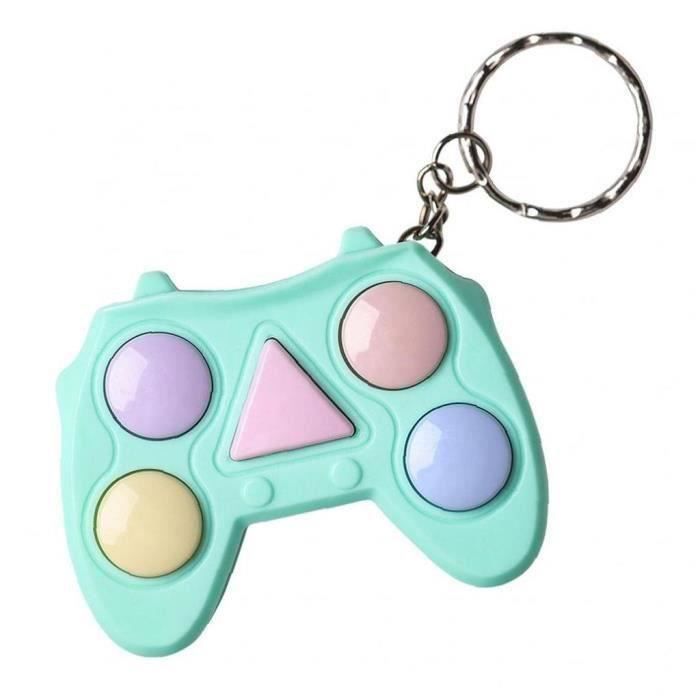GamePad Keychain Mini Pendentif rétro Porte-clés Plastique Soulagement ...