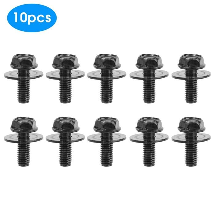 Rivet,Boulons de carrosserie de voiture et clips d'écrou en U M6 ...