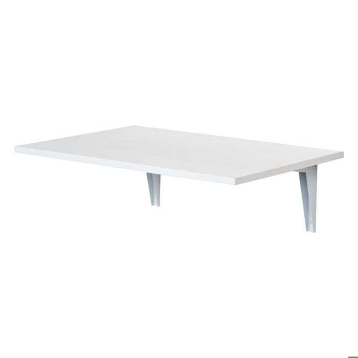 HOMCOM Table Pliable Mural, Table Abattable en Bois pour Cuisine ...
