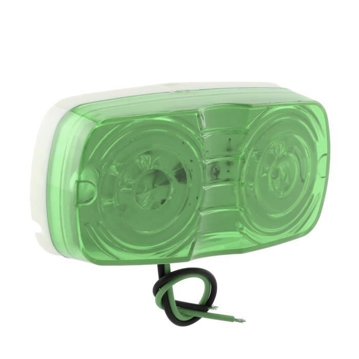 Akozon feu de gabarit à LED 24V 10LEDs Side Marker Light Turn Signal ...