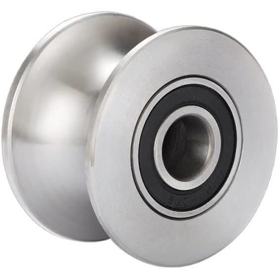 6204 Roulement No 45 Acier Grue Tube Rond Poulie Roue Câble Métallique Poulie De Levage Diamètre ...