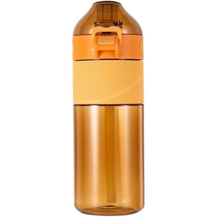 Bouteille Eau Reutilisable Gourde Paille Gourde Gourde Sport Bouteille ...