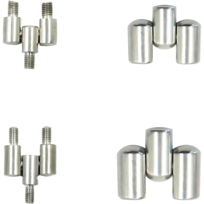 Charnières acier inoxydable charnière triple charnière de porte de ...