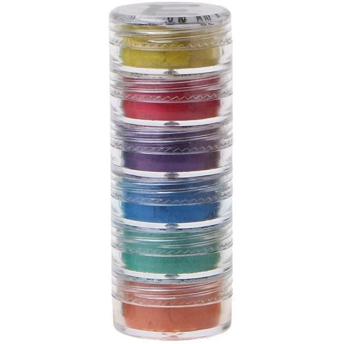 1 Ensemble de qualité cosmétique nacré Naturel Mica Poudre minérale ...