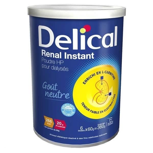 Delical Poudre d'Enrichissement Renal Instant 360g - Cdiscount Santé ...