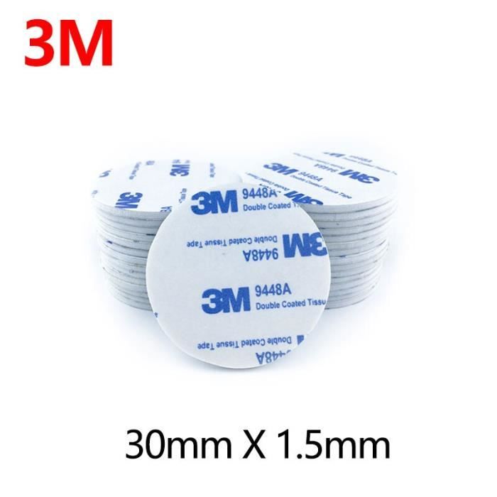 Bande adhésive Double face 3M Super forte, 10 à 100 pièces, tampon de ...