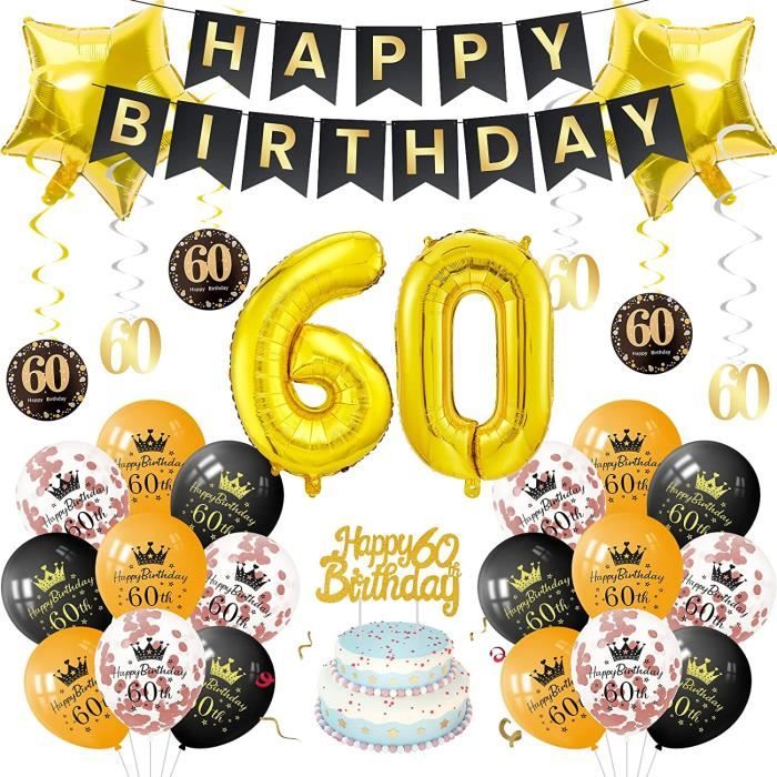 Decoration Anniversaire 60 Ans