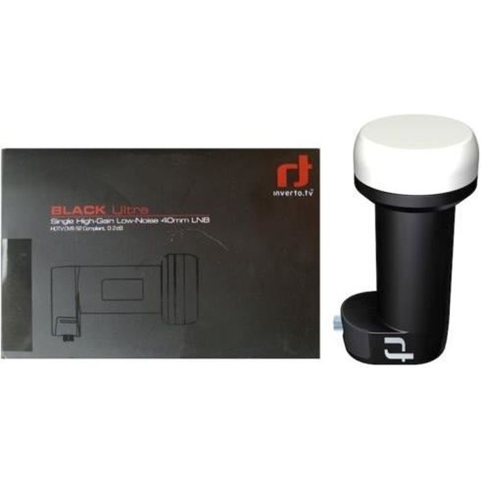 LNB Single Inverto BLACK ULTRA Full HD 3D DVB-S2 - Cdiscount TV Son Photo