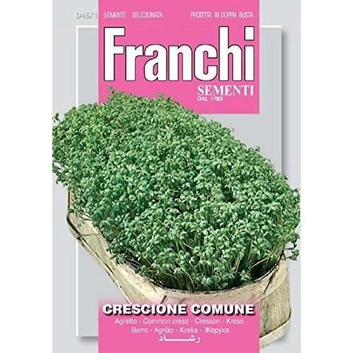 Seeds of Italy Franchi Graines de cresson - Cdiscount Jardin