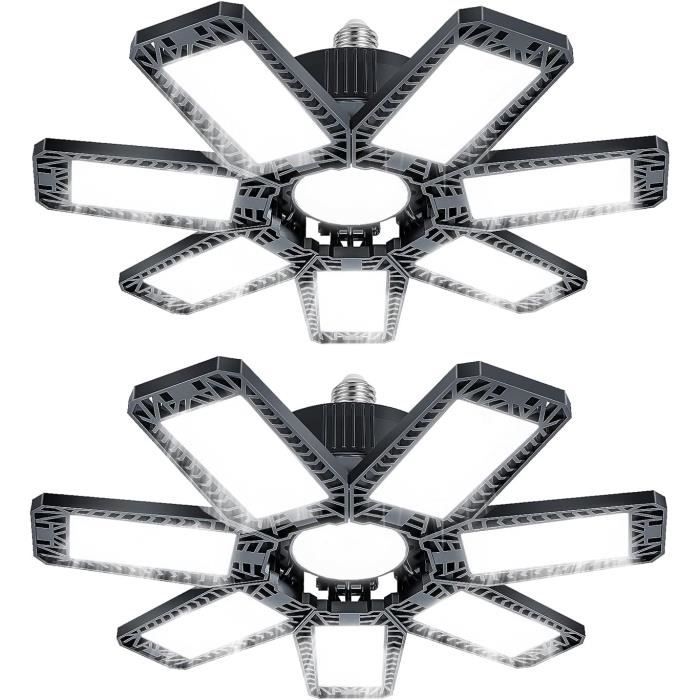 200W Éclairage Led Garage, Plafonnier D'Atelier À Led 20000Lm 6500K ...