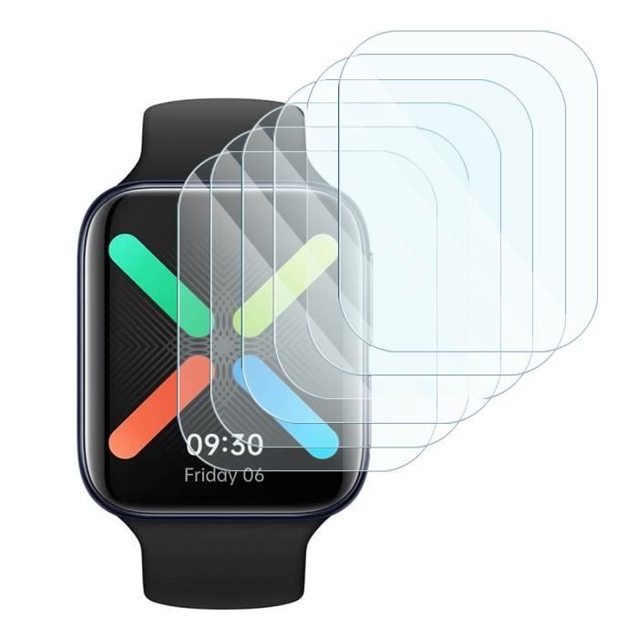 [Pack x6] Protection Écran Verre Flexible pour Montre OPPO Watch 46mm 1 ...