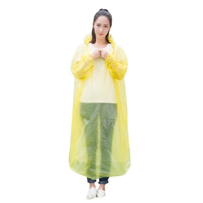 Trench,Manteau de pluie imperméable jetable pour adultes, 1 pièce ...