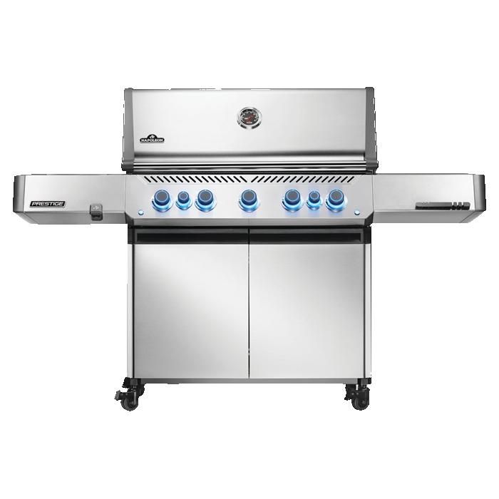 Barbecue à gaz Prestige 665 inox - Napoléon - Cdiscount Jardin