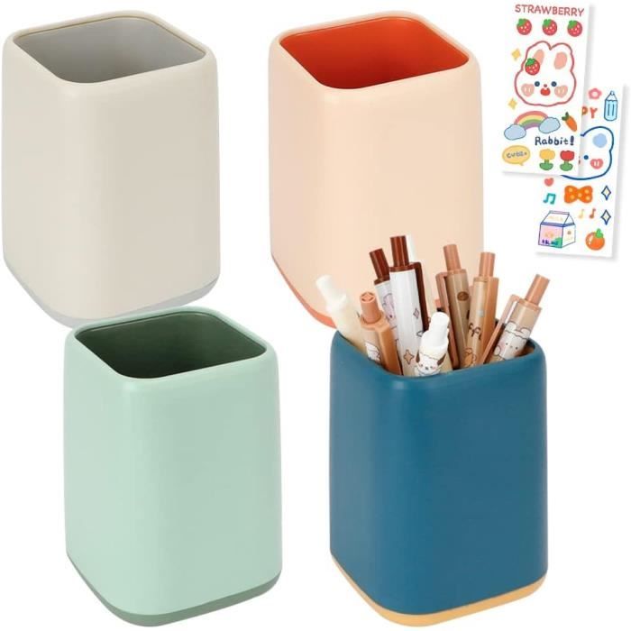 SHAIDOJIO 4 Pièces Pot à Crayons, Porte-Stylo de Style Nordique ...