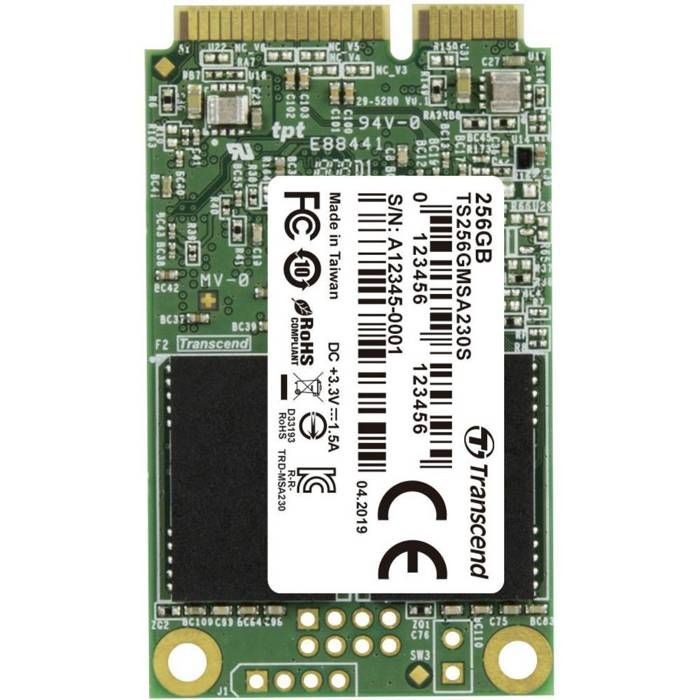 Transcend MSA230S 256 GB SSD mSATA interne mSATA au détail TS256GMSA230S - Cdiscount Informatique