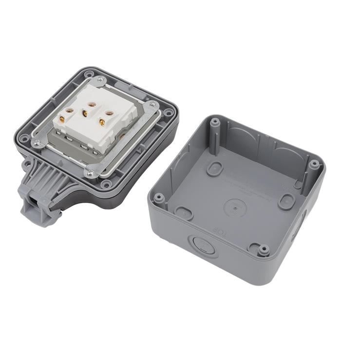 Boîtier De Prise D'Extérieur Étanche Ip66 16 A Résistant Aux ...