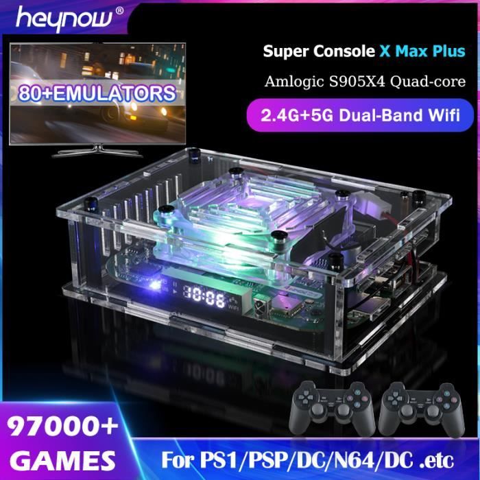 128 Go T-blanc - Super Console X Max Plus Arcade Box, 8K HD Tourists ...