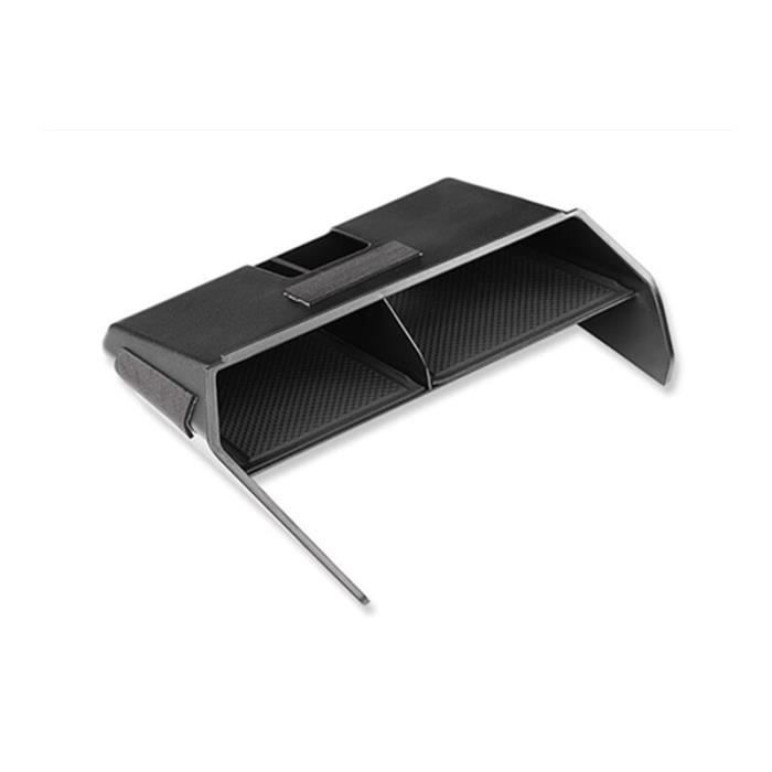 Petit rangement,LHD! Boîte de rangement en plastique noir, accessoires ...