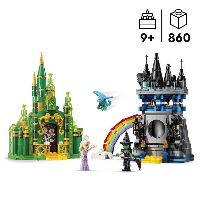 LEGO Wicked 75689 Emerald City et le Château de Kiamo Ko - Jouet de ...