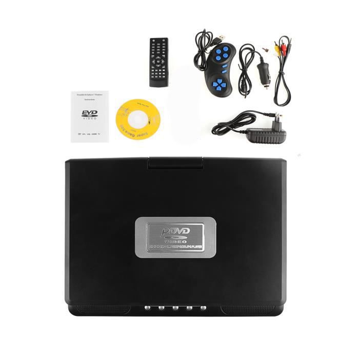 Lecteur DVD Portable 9,8 Pouces Avec Écran LCD HD Rotatif 270 ...