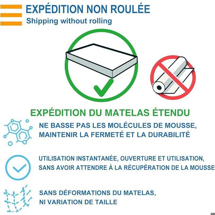 Matelas Lit Parapluie 60x120 cm Pliable Epais épaisseur 6 cm Inclut Sac ...