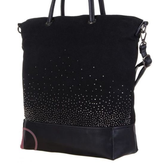 Sac a main Dudlin firenze noir et strass Noir - Cdiscount Bagagerie ...