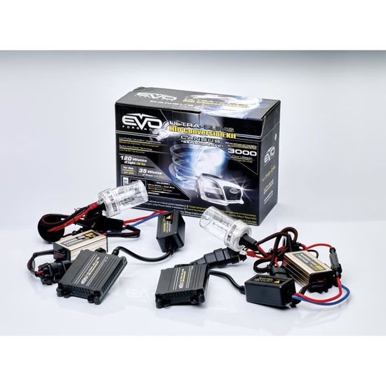 Kit HID 8000k - H11 slim - Cdiscount Auto