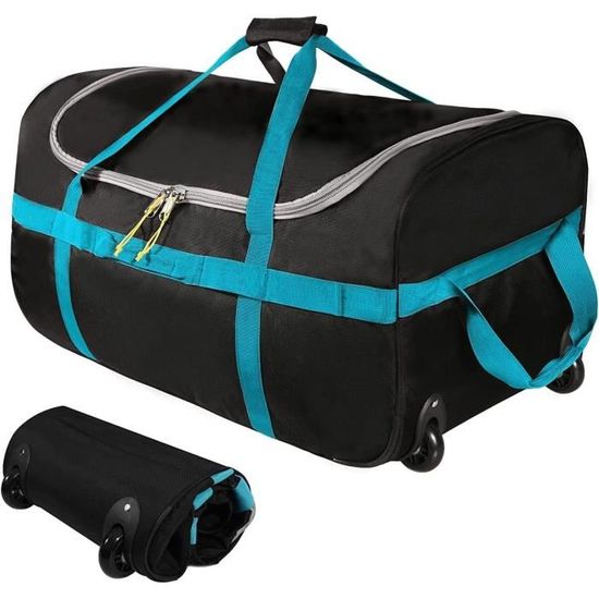 Campmax Sac De Voyage À Roulettes Grand Sac De Voyage Pliable Avec ...