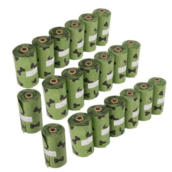Sac de merde de chien biodégradable jetable - VGEBY - 20 rouleaux ...