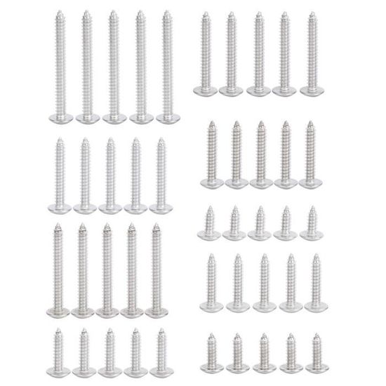 Vis, vis autotaraudeuse à application large, acier inoxydable fiable à haute ténacité Opération ...