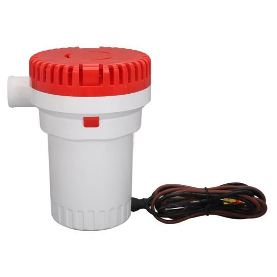 ZERONE Micro pompe de vidange DC (24V)Pompe De Cale 1500GPH Versatile ...